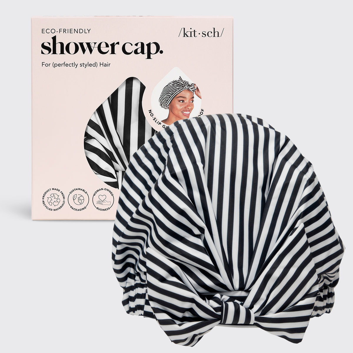 Stripe Shower Cap – KITSCH