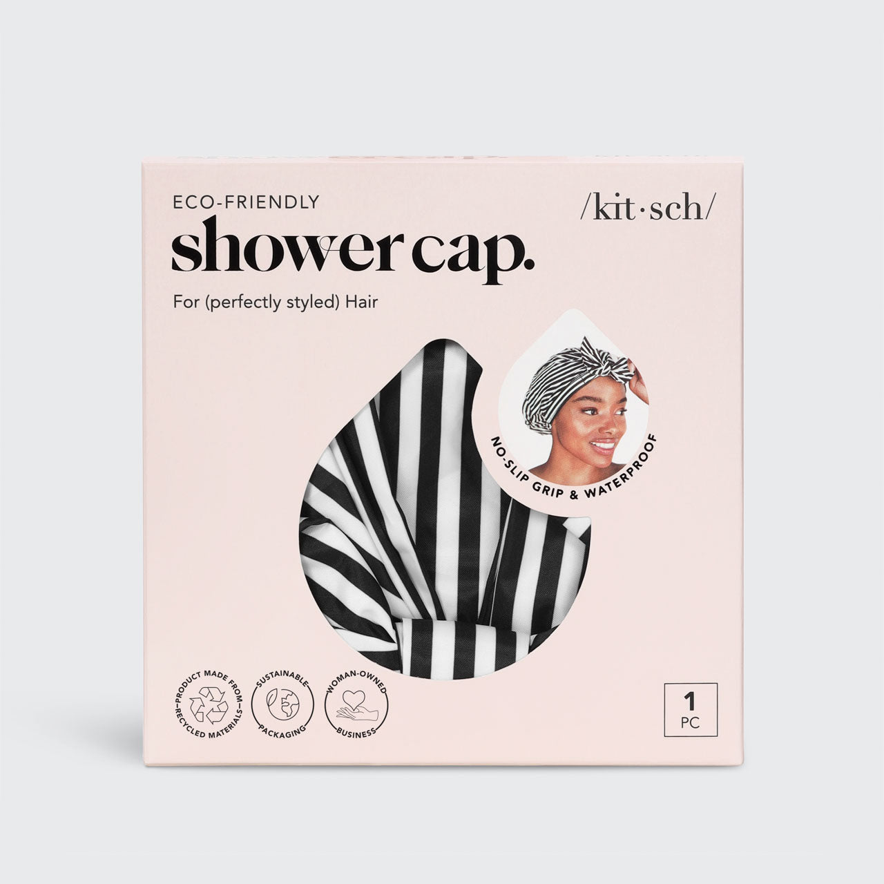 Shop Eco-Friendly Shower Caps - KITSCH Free Shipping over $35