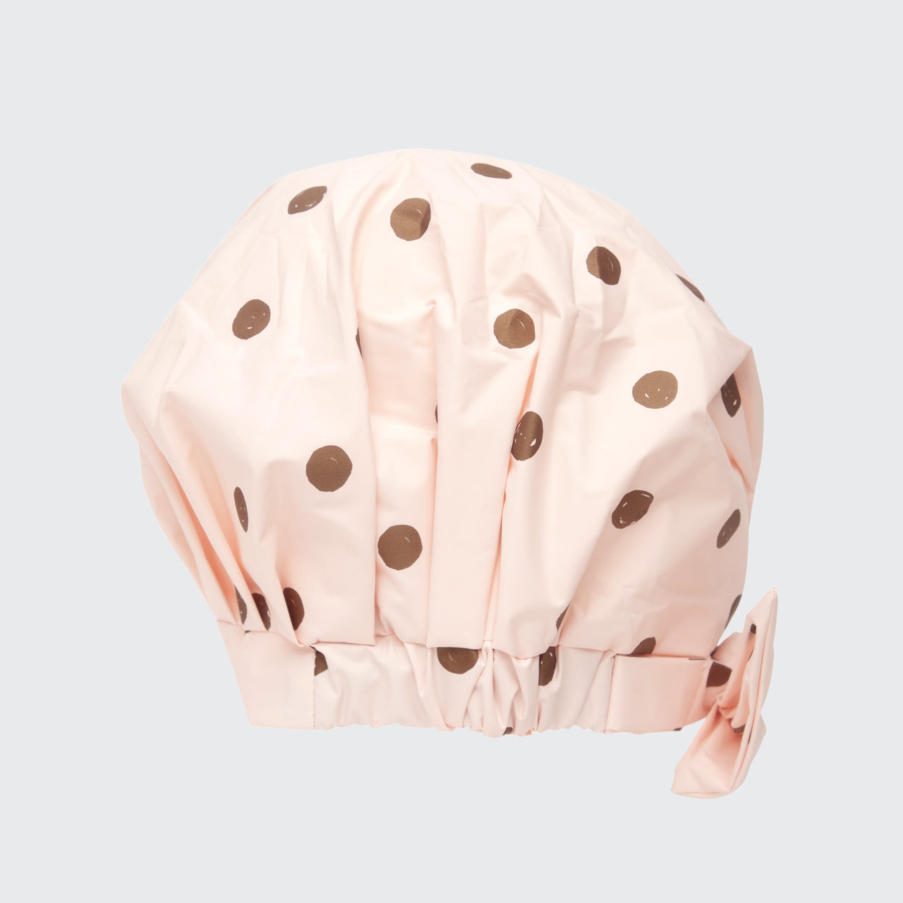 Koop een luxe badmuts van gerecycled polyester - Blush Dot met gratis ...