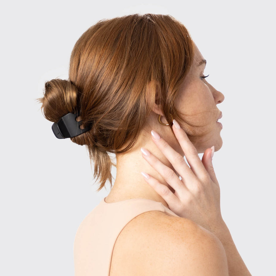 Eco-Friendly Medium Claw Clips 2pc set - Black – KITSCH