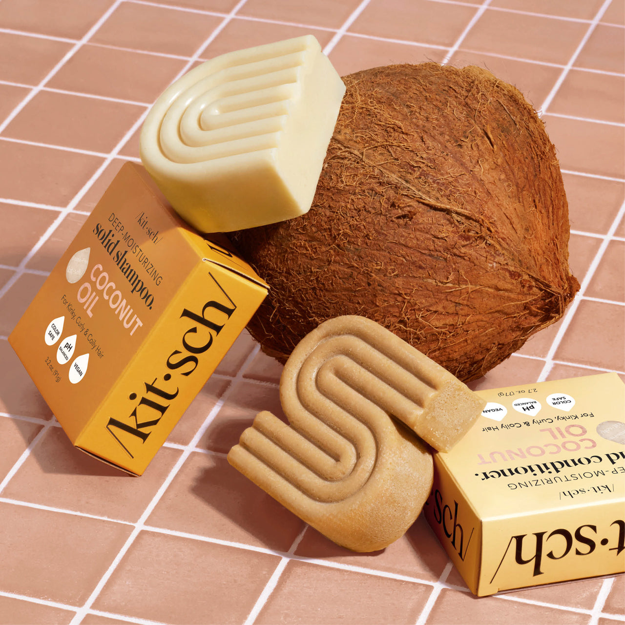 Coconut Oil Shampoo & Conditioner Combo Pack – KITSCH