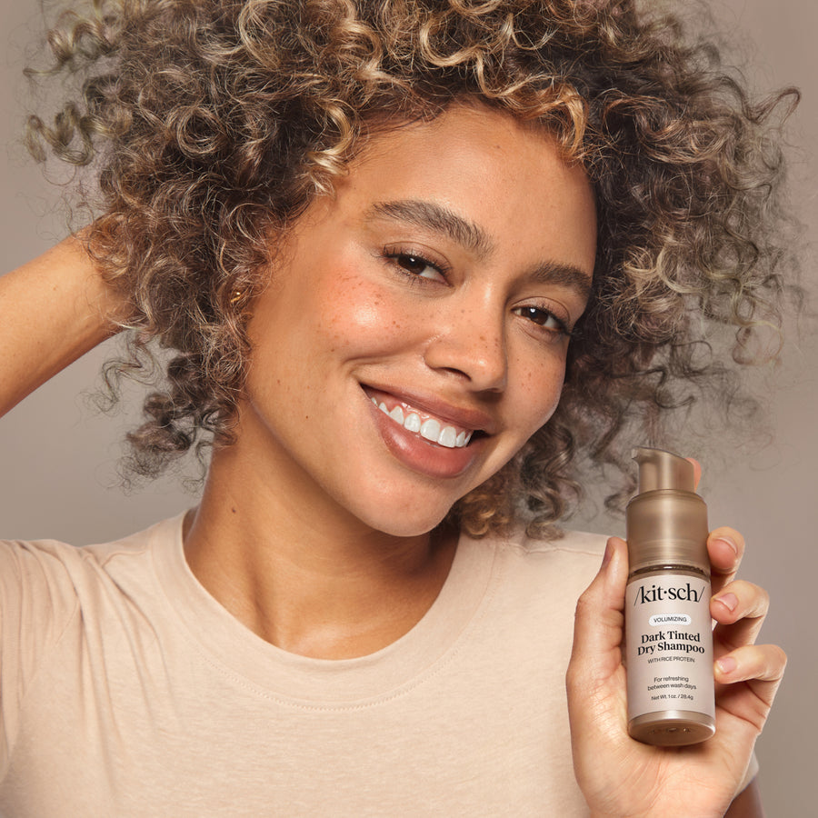 Dark Volumizing Rice Protein Dry Shampoo – KITSCH