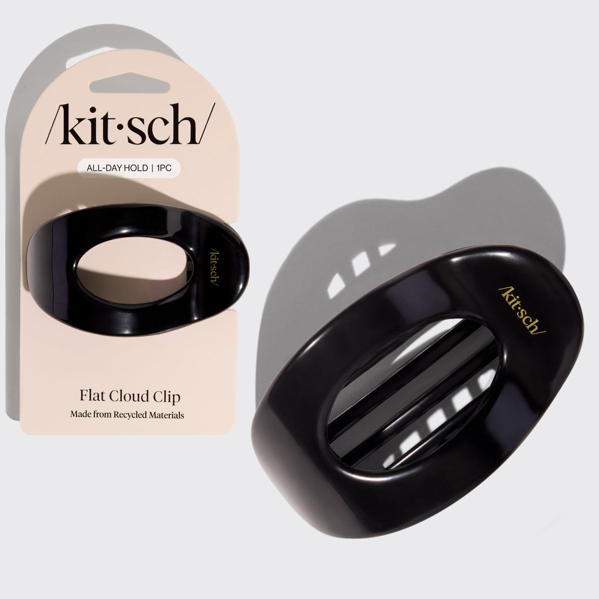 Black Flat Cloud Clip - Medium – KITSCH