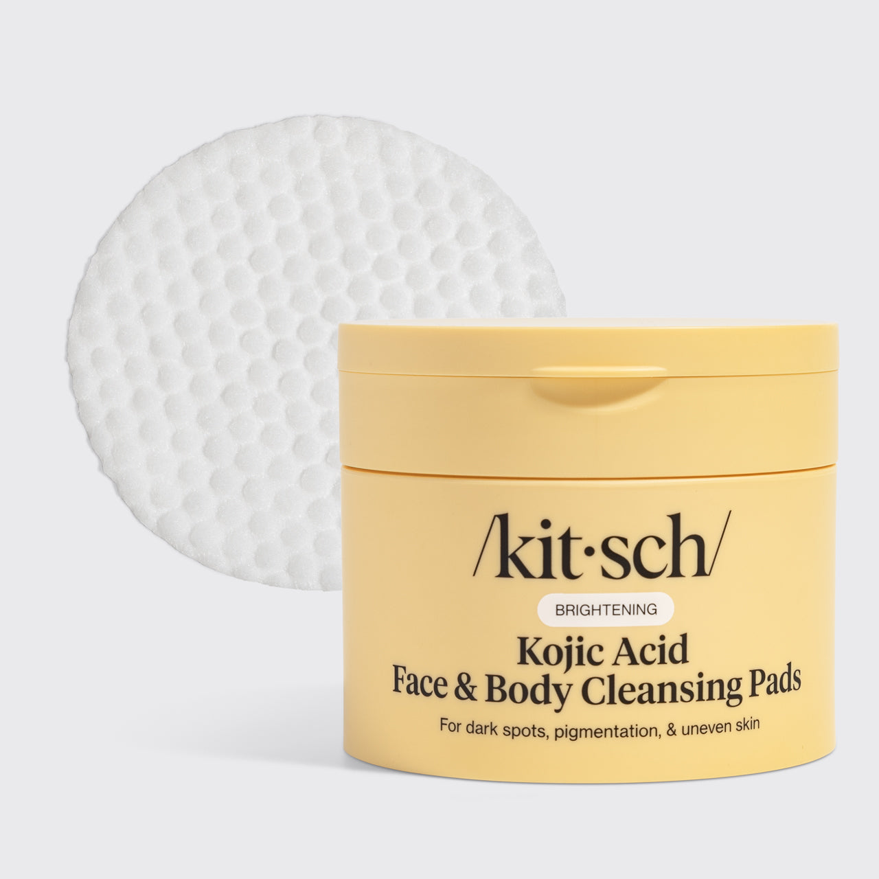 Kojic Acid Face & Body Cleansing Pads | KITSCH
