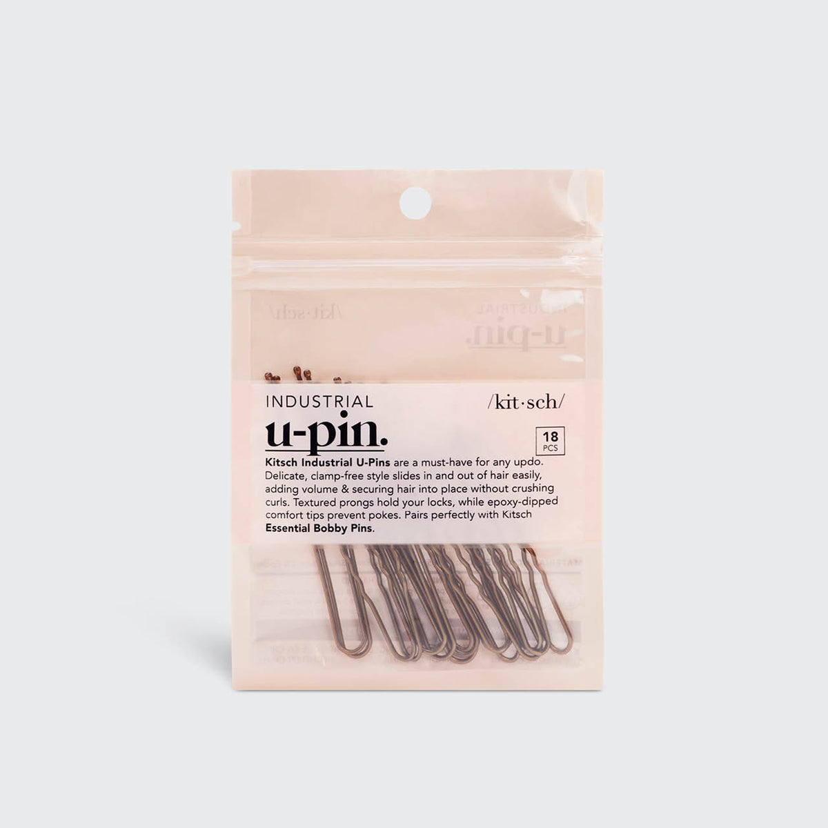 Brown U Pins 18pc Set – KITSCH
