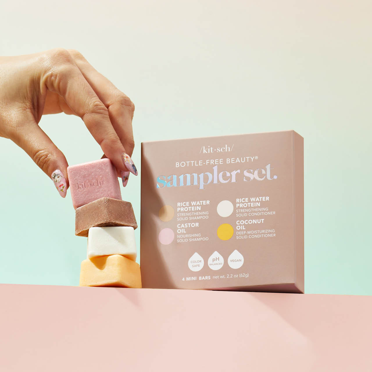 Shampoo + Conditioner 4pc Sampler Set – KITSCH