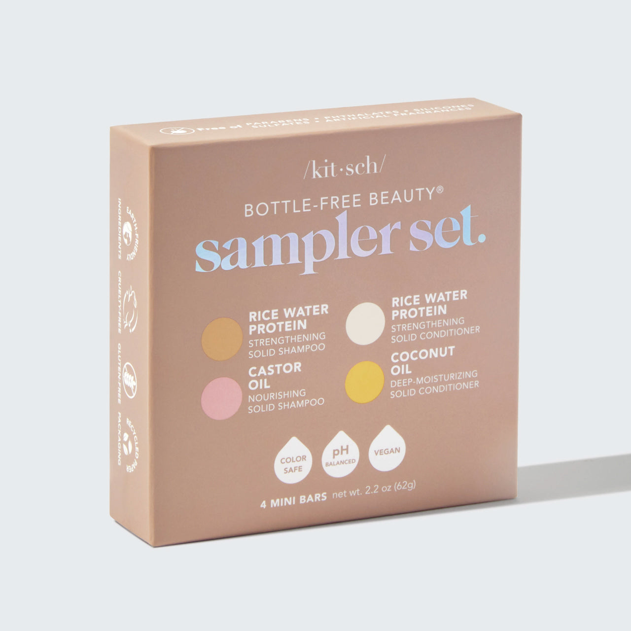 Shampoo + Conditioner 4pc Sampler Set – KITSCH