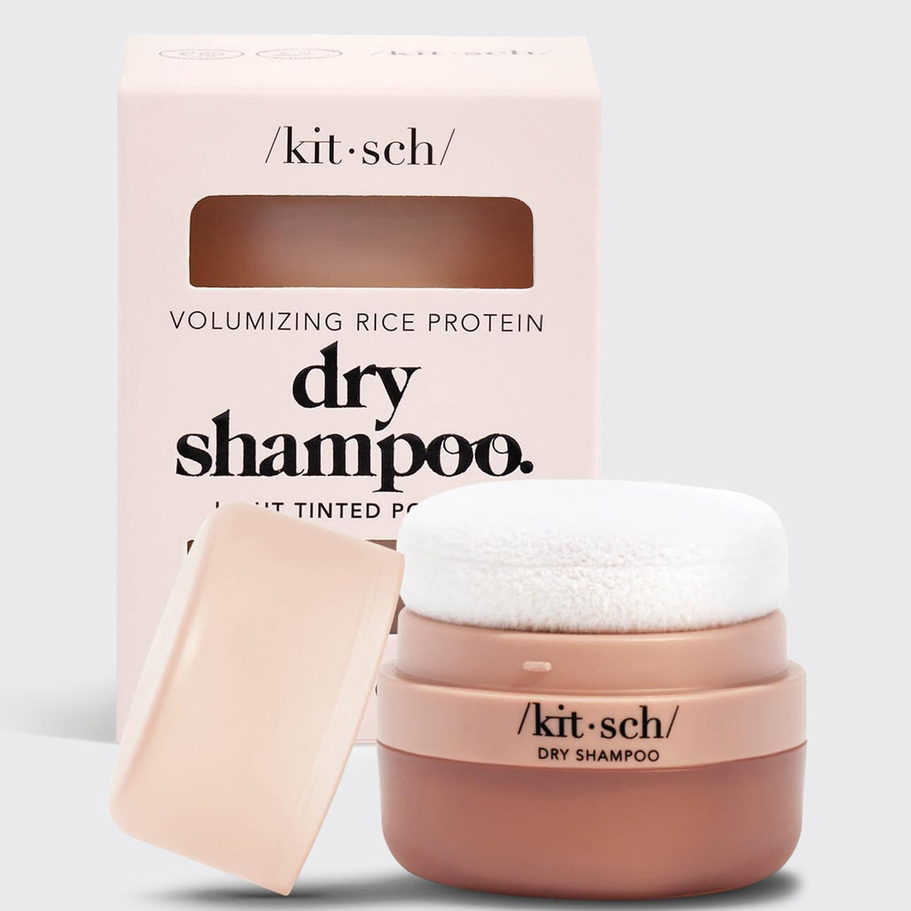 Volumizing Rice Protein Dry Shampoo Puff - Light – KITSCH