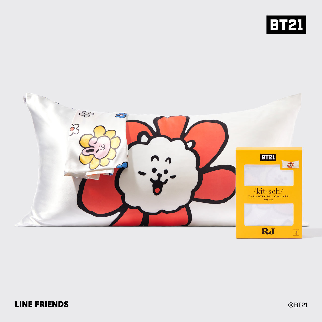 BT21 meets Kitsch King Pillowcase - RJ – KITSCH