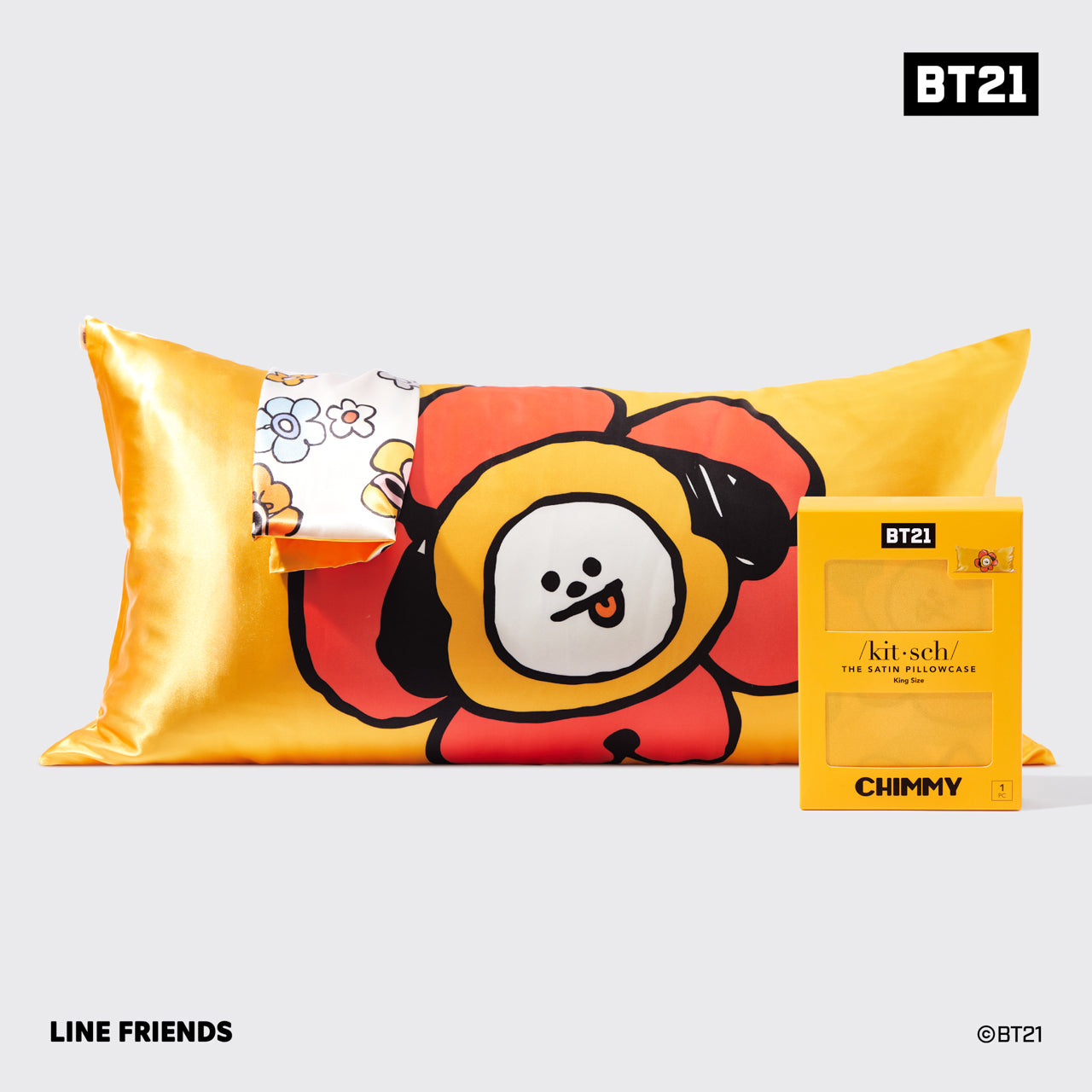 BT21 meets Kitsch King Pillowcase - CHIMMY – KITSCH
