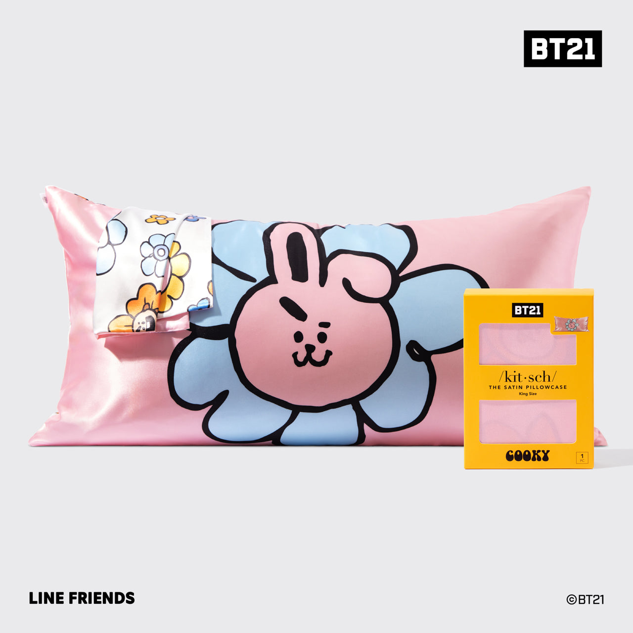 BT21 meets Kitsch King Pillowcase - COOKY – KITSCH