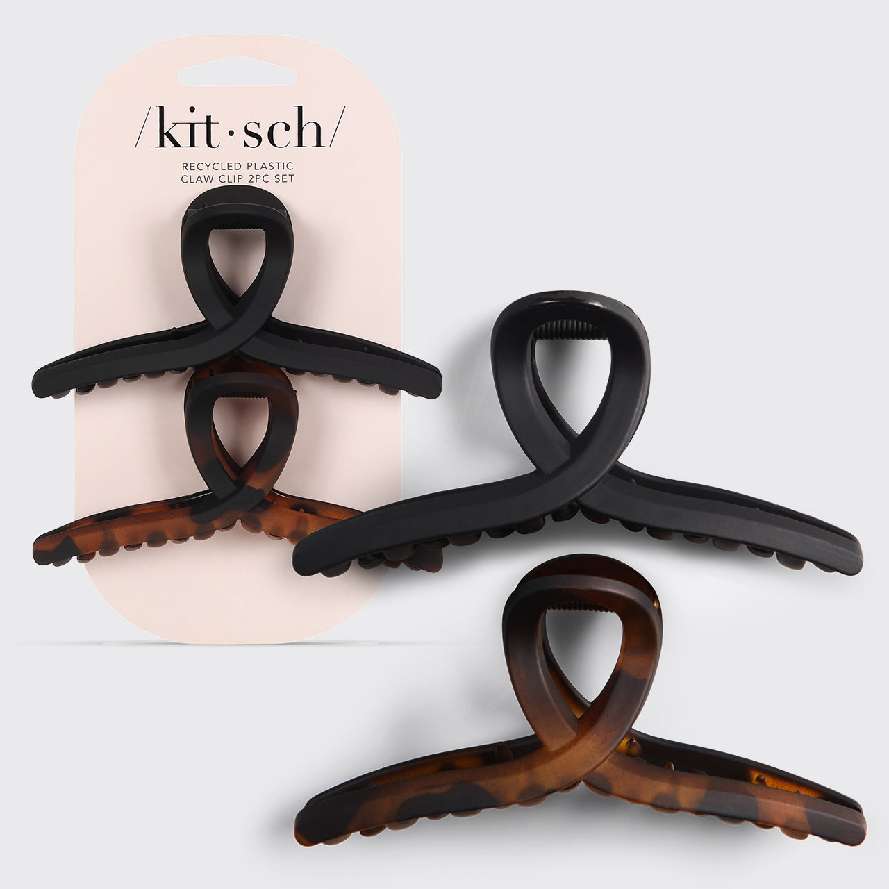 Large Loop Claw Clips 2pc Set – KITSCH