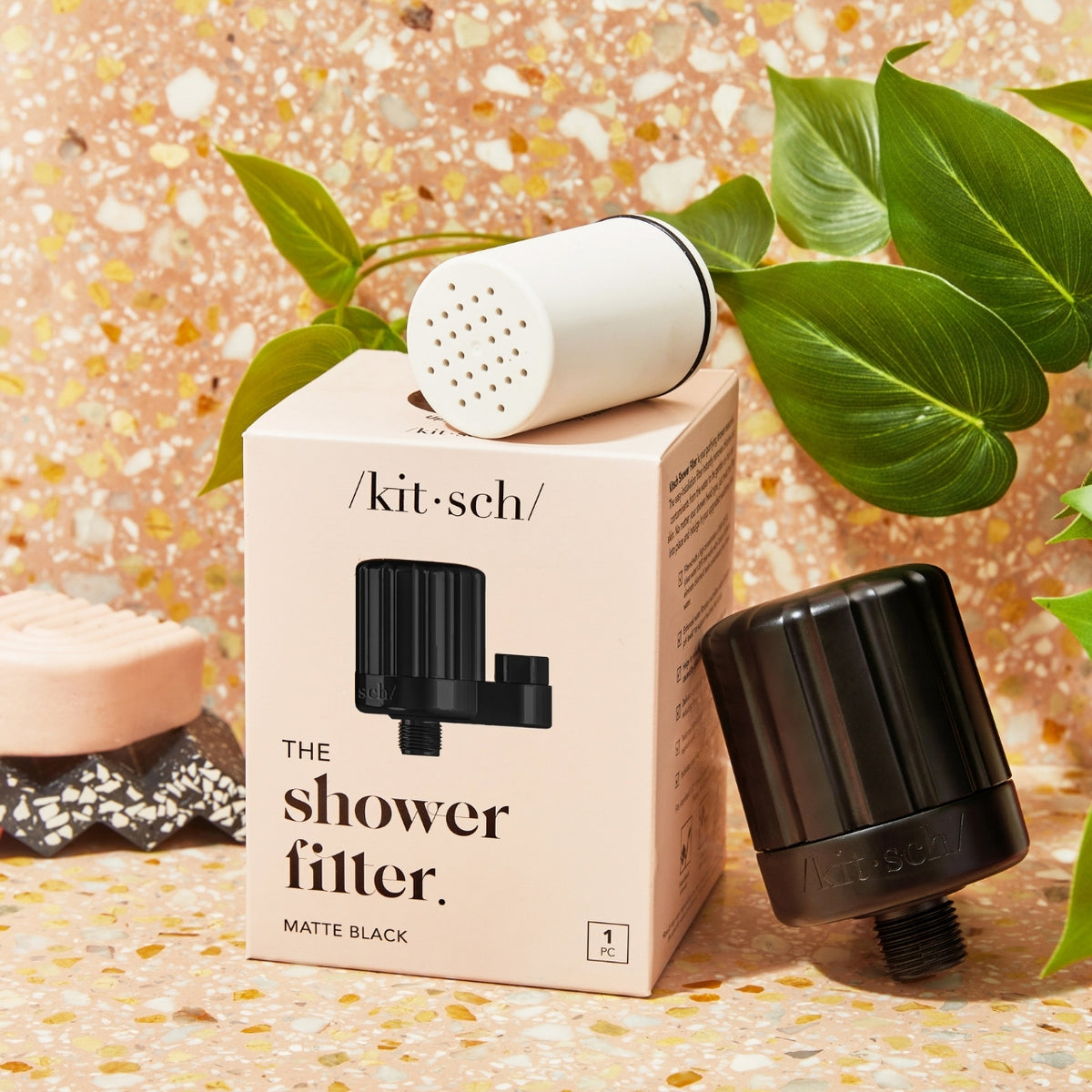 Black Shower Filter – KITSCH