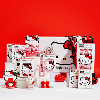Kitsch x Hello Kitty XL Heatless Curling Set in Hello Kitty Faces – KITSCH