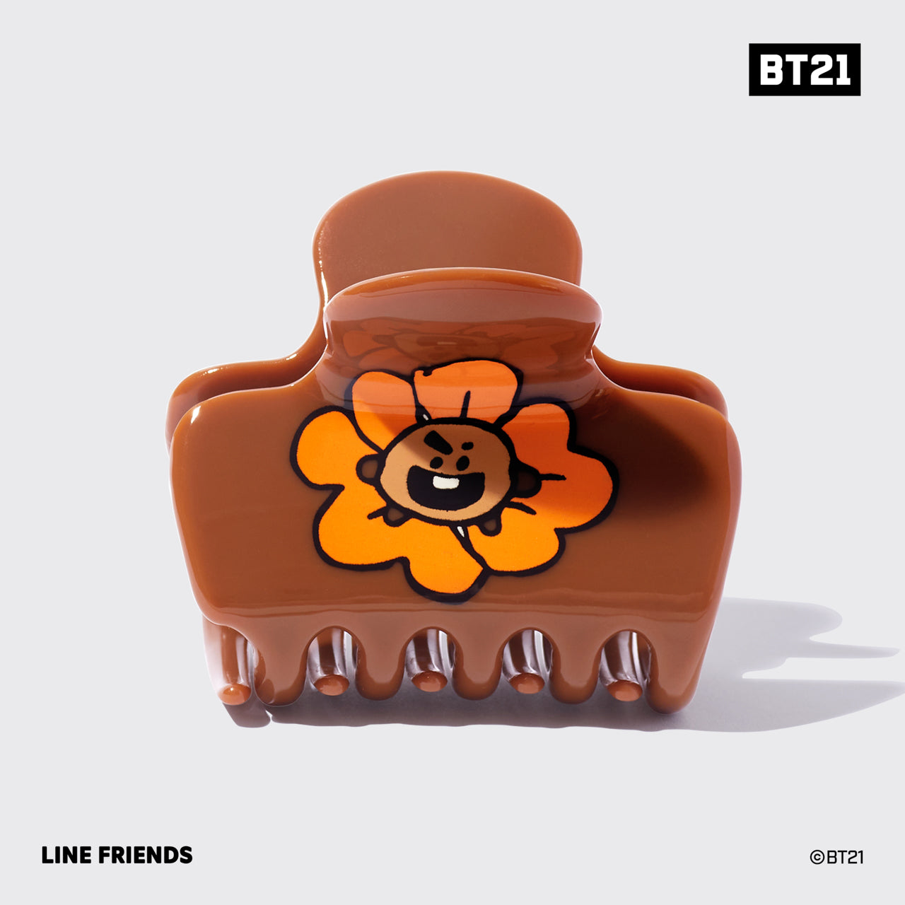 BT21 meets Kitsch Recycled Plastic Puffy Claw Clip 1pc - SHOOKY – KITSCH