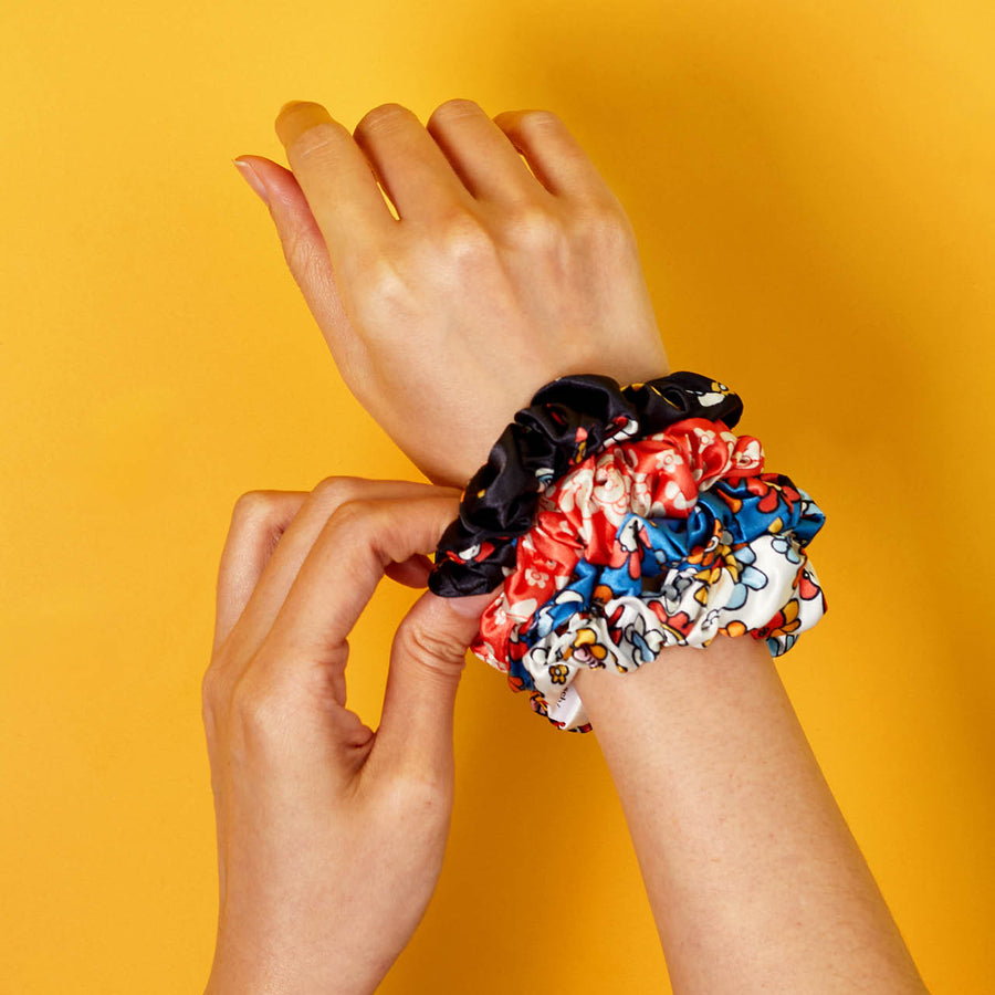 BT21 meets Kitsch Satin Sleep Scrunchies 4pc Set – KITSCH