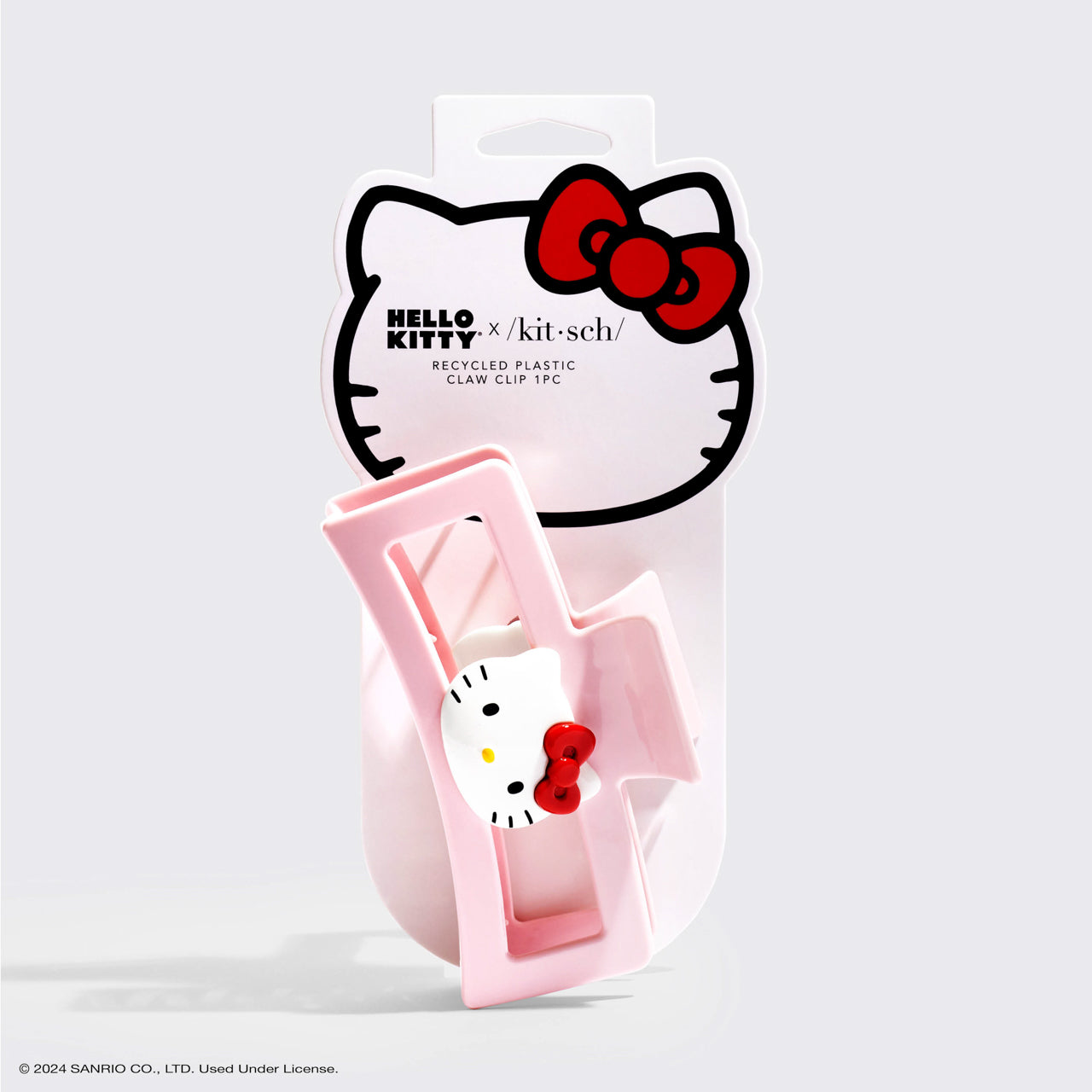 Hello Kitty x Kitsch Recycled Plastic Jumbo Open Shape Claw Clip 1pc ...