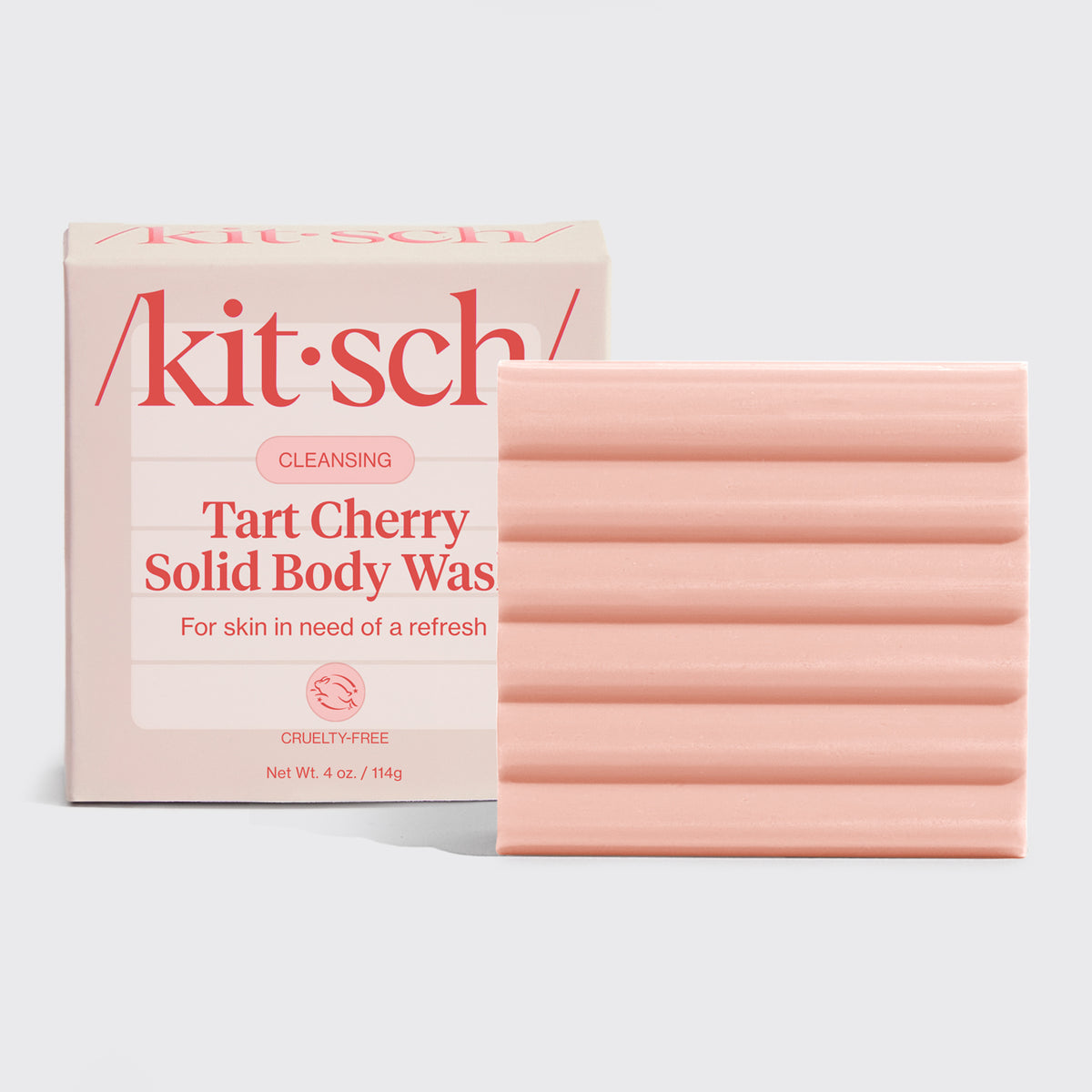 Cleansing Tart Cherry Solid Body Wash – KITSCH