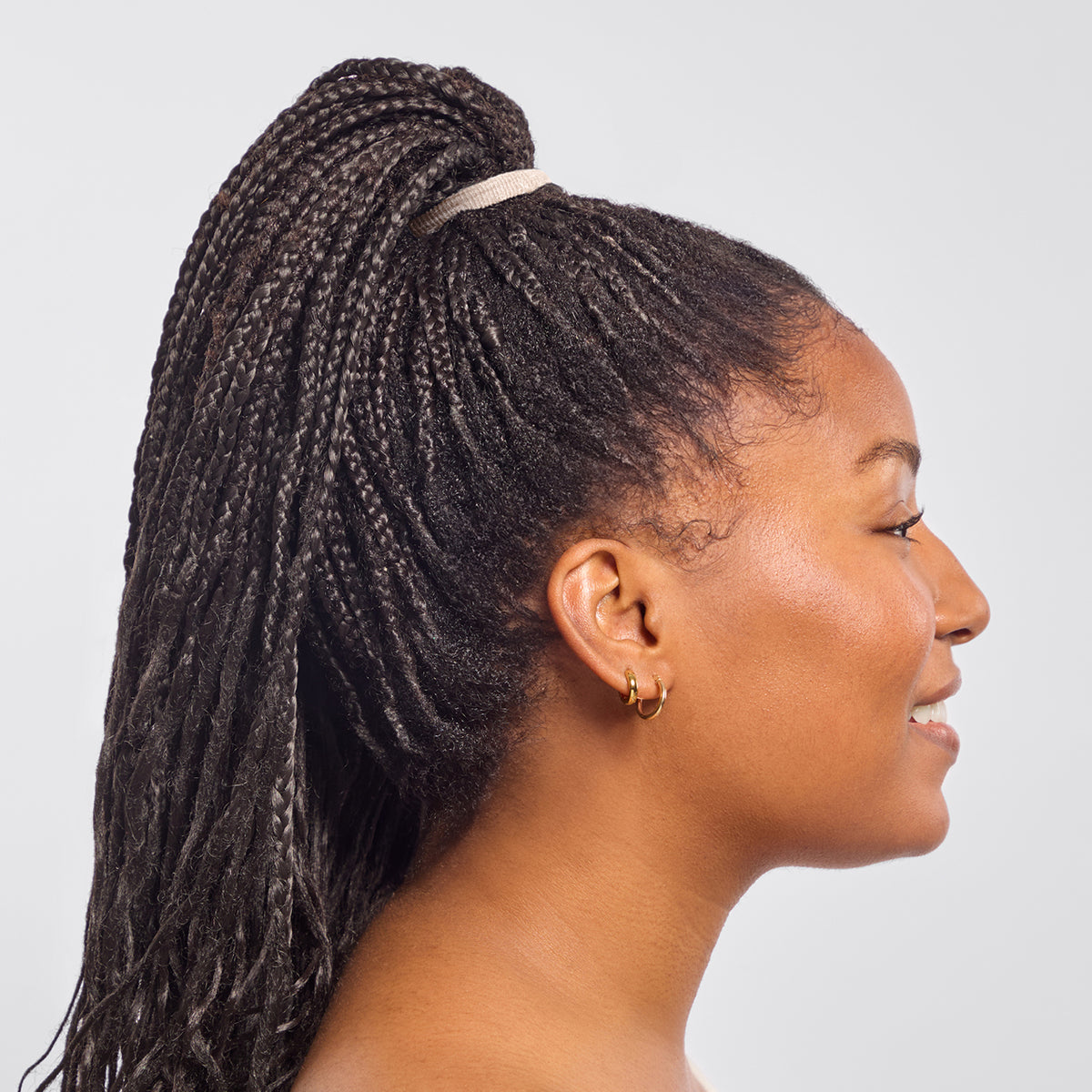 Rosewood Seamless Hair Elastics 8pc Set – KITSCH