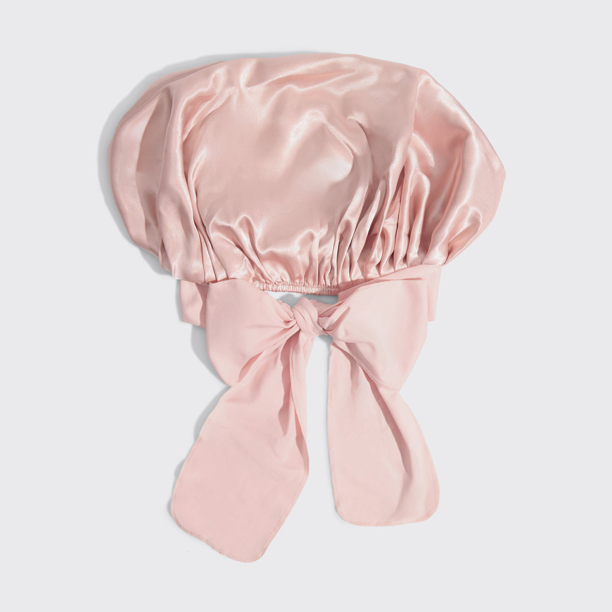 Blush Oversized Satin Bonnet – KITSCH
