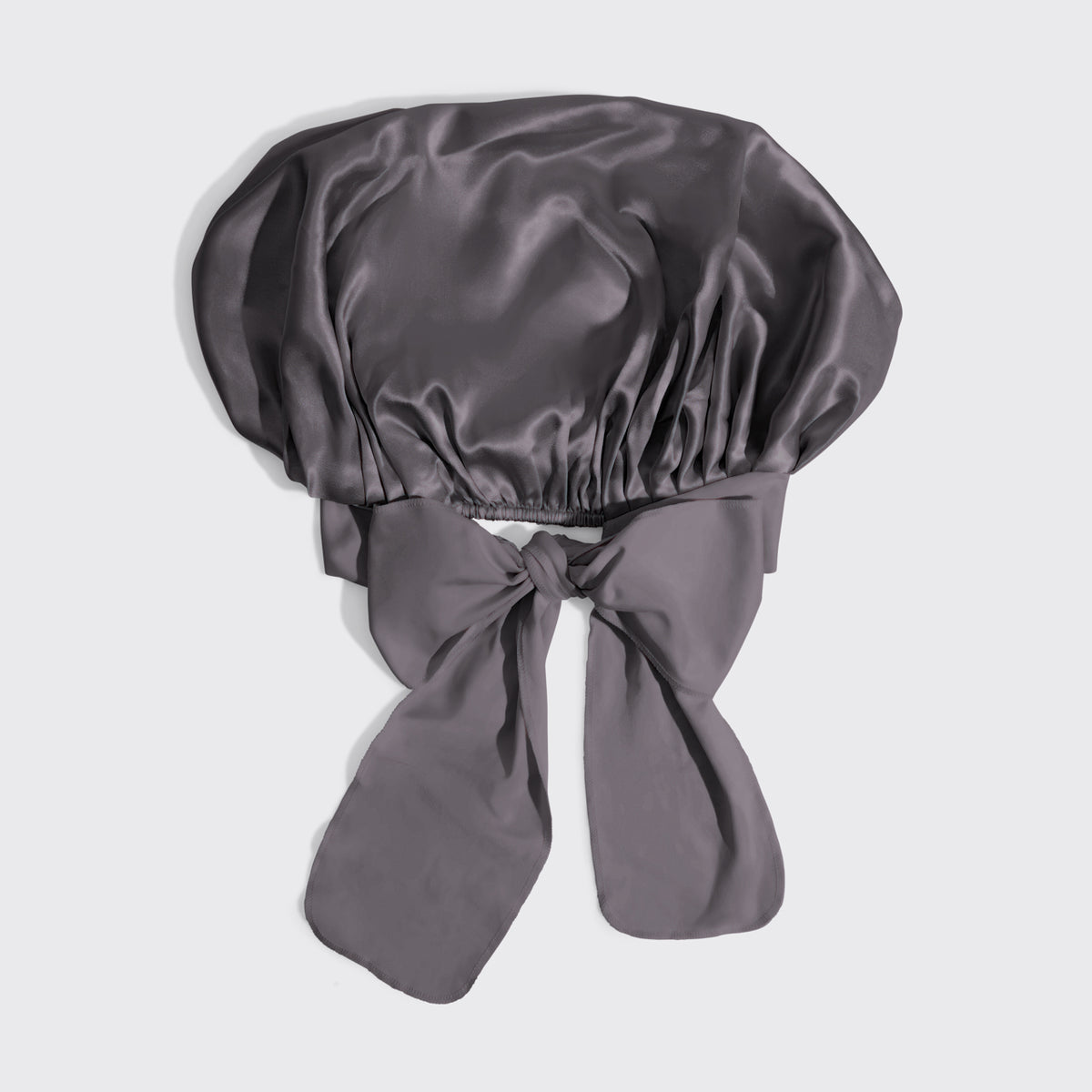 Charcoal Oversized Satin Bonnet – KITSCH