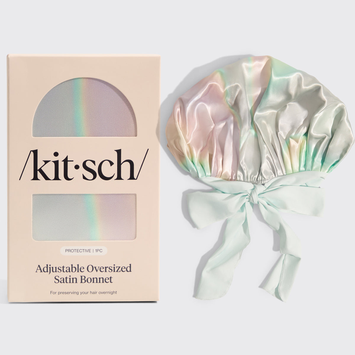 Aura Oversized Satin Bonnet – KITSCH