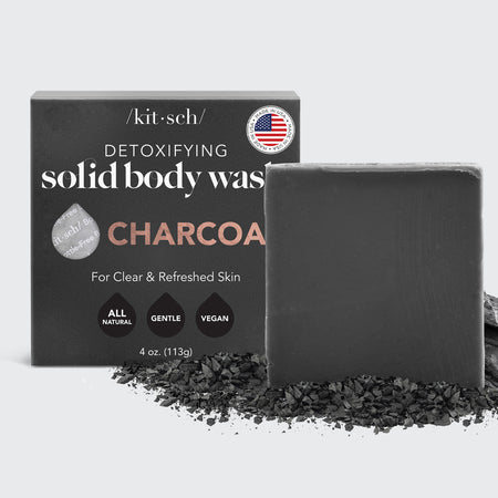 Charcoal Detoxifying Body Wash Bar – KITSCH