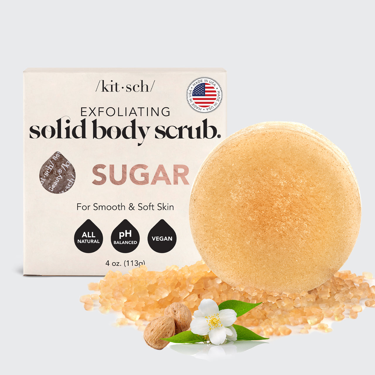 Exfoliating Sugar Body Scrub – KITSCH