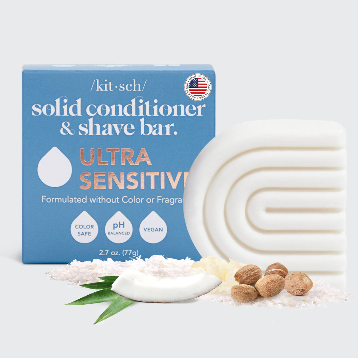 Ultra Sensitive Solid Conditioner & Shave Bar – KITSCH