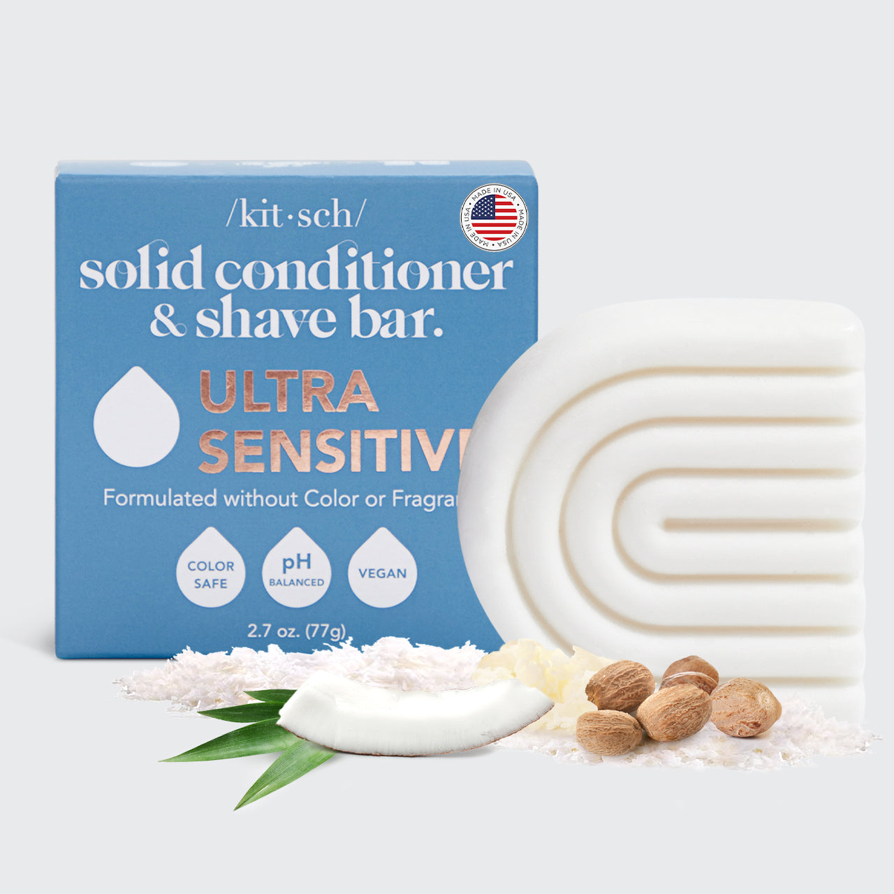 Ultra Sensitive Solid Conditioner & Shave Bar – KITSCH