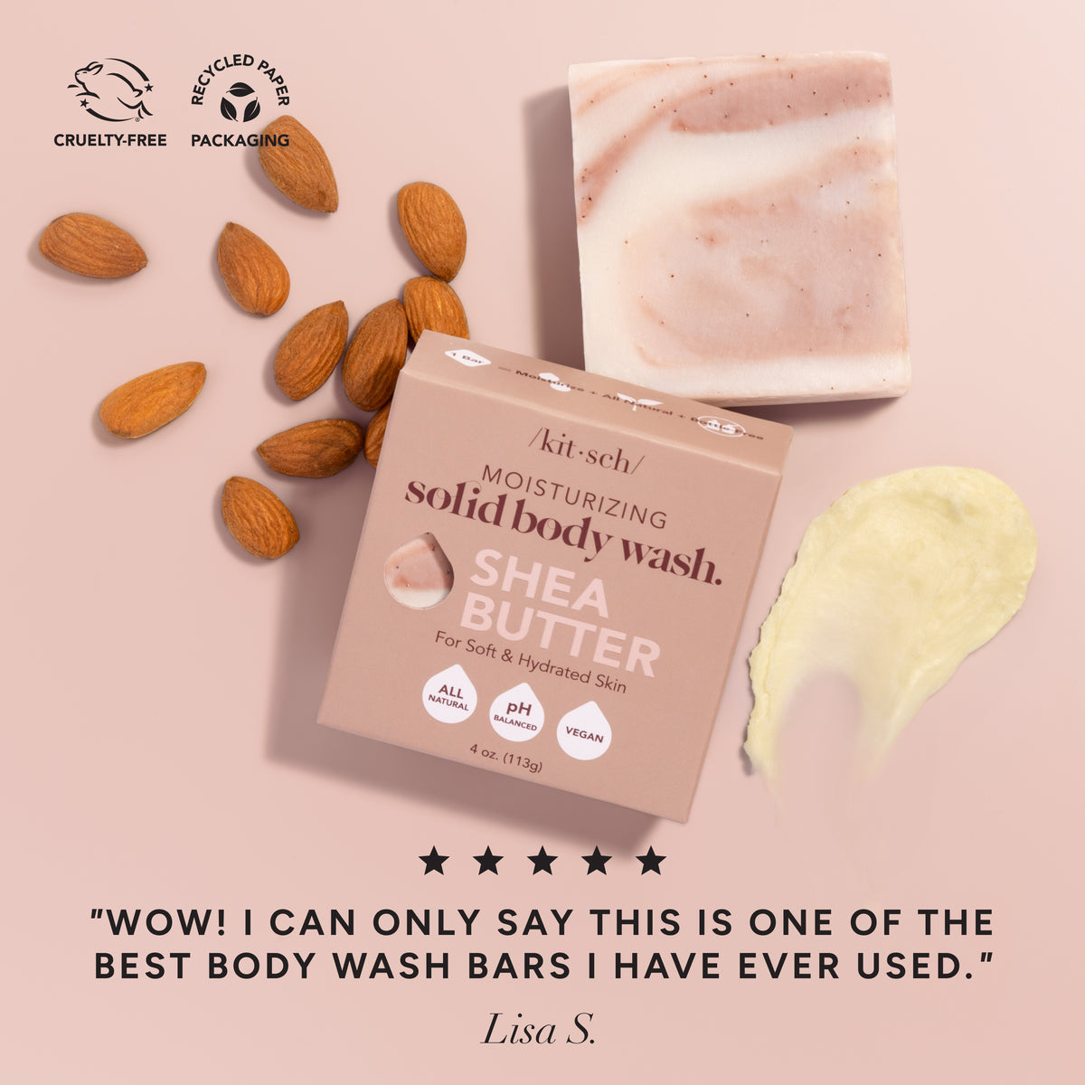 Shea Butter Exfoliating Body Wash – KITSCH