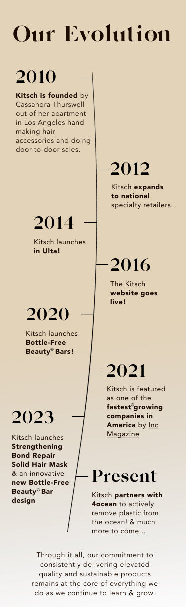 Our Story | KITSCH: Designer Hair Products Online