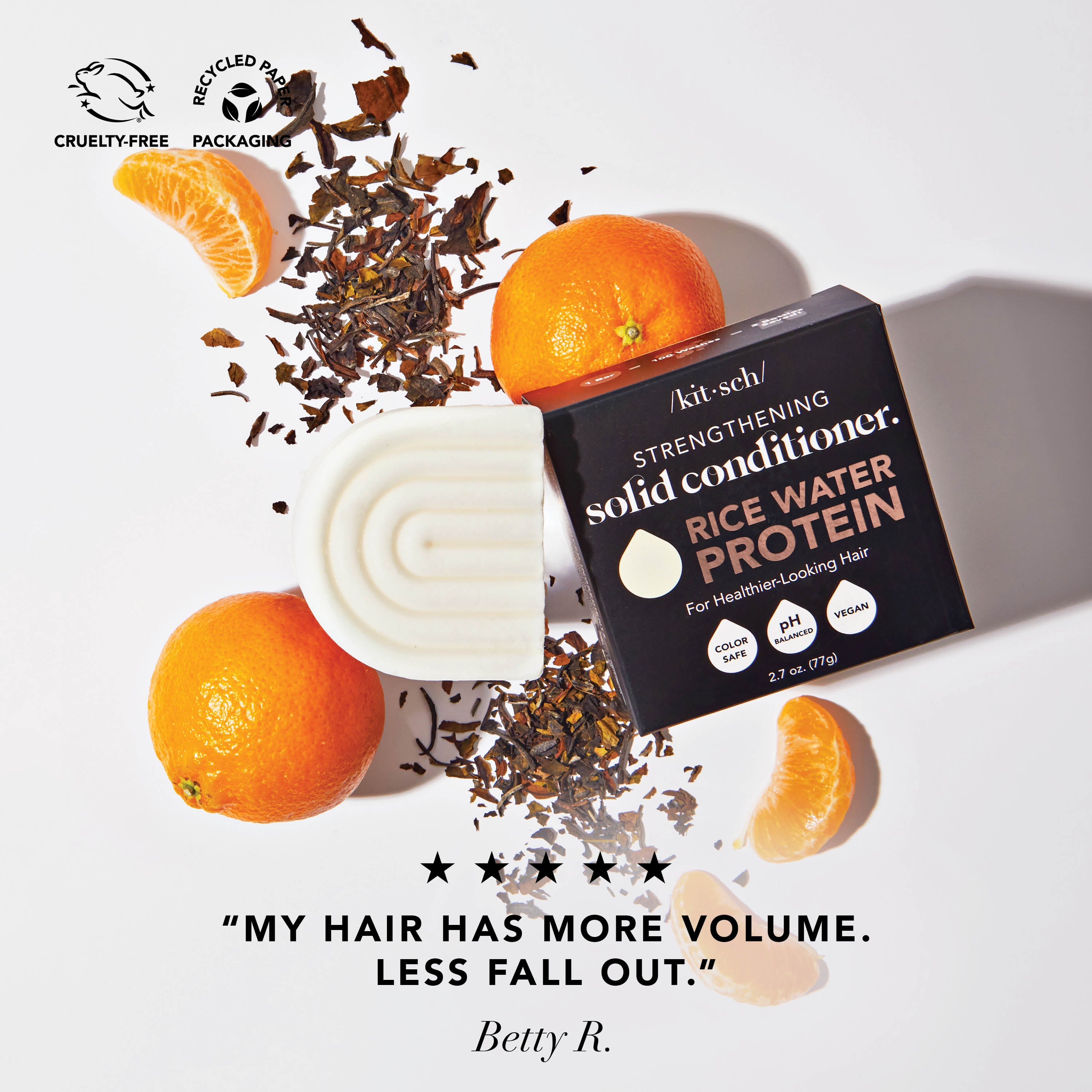 Rice Water Conditioner Bar for Hair Growth – KITSCH
