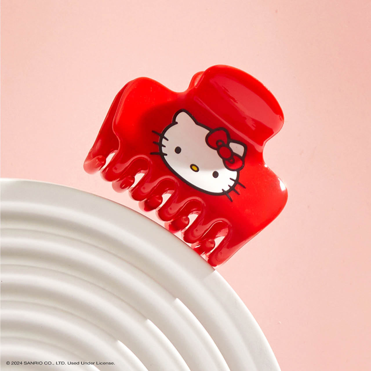 Hello Kitty X Kitsch Recycled Plastic Puffy Claw Clip 1pc Hello Kitt Kitsch