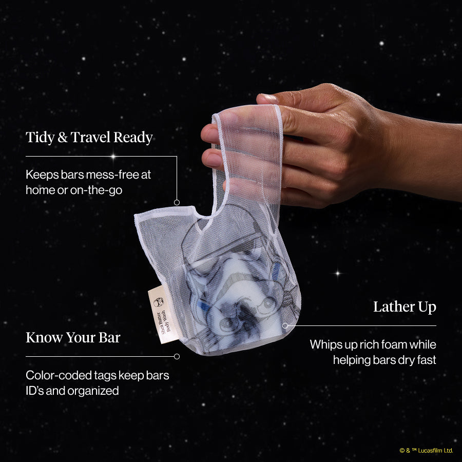 Star Wars™ & Kitsch Body Bar Saver Bag - Stormtrooper – KITSCH