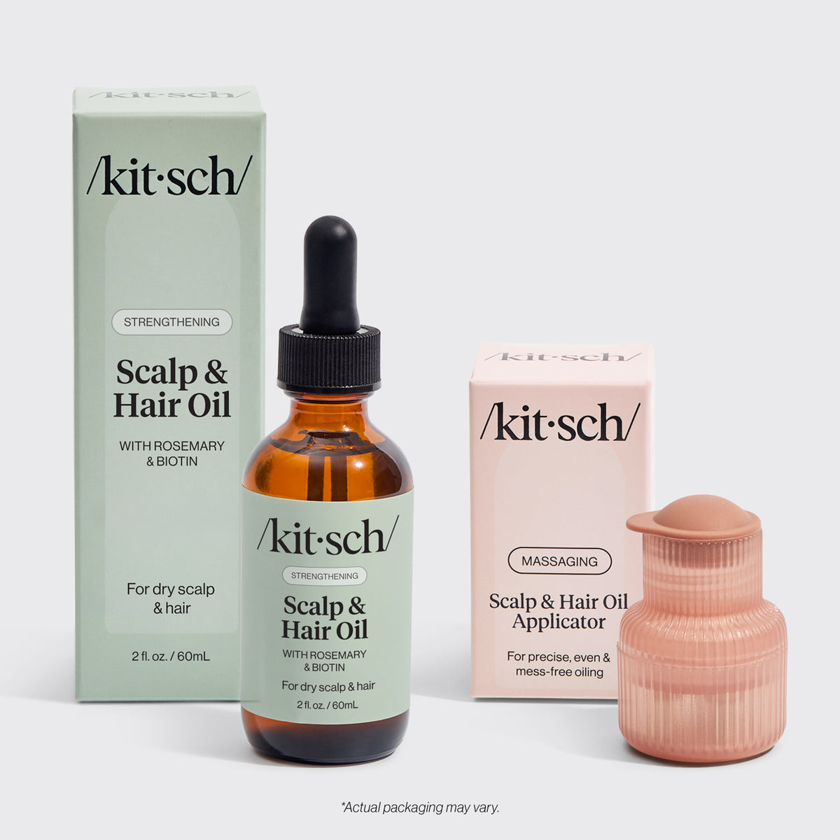 Scalp Oil Applicator + Biotin Oil Bundle – KITSCH