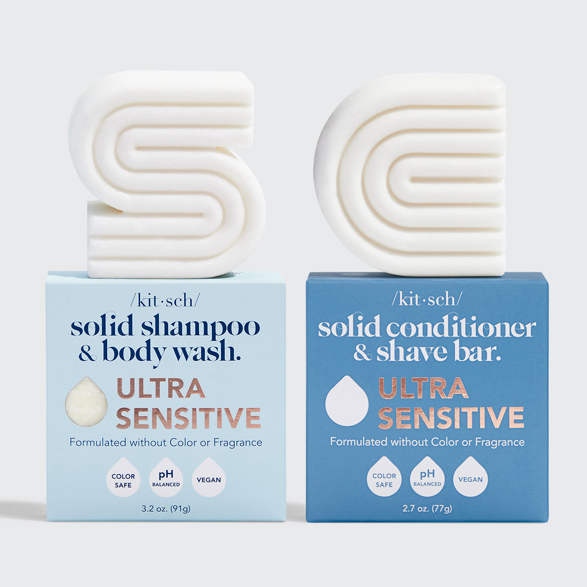 Ultra Sensitive Shampoo & Conditioner Combo – KITSCH