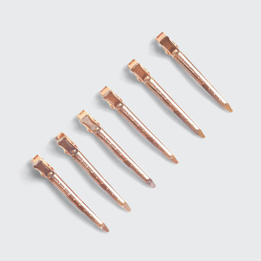 Styling Hair Clips 6pc (Rose Gold) – KITSCH