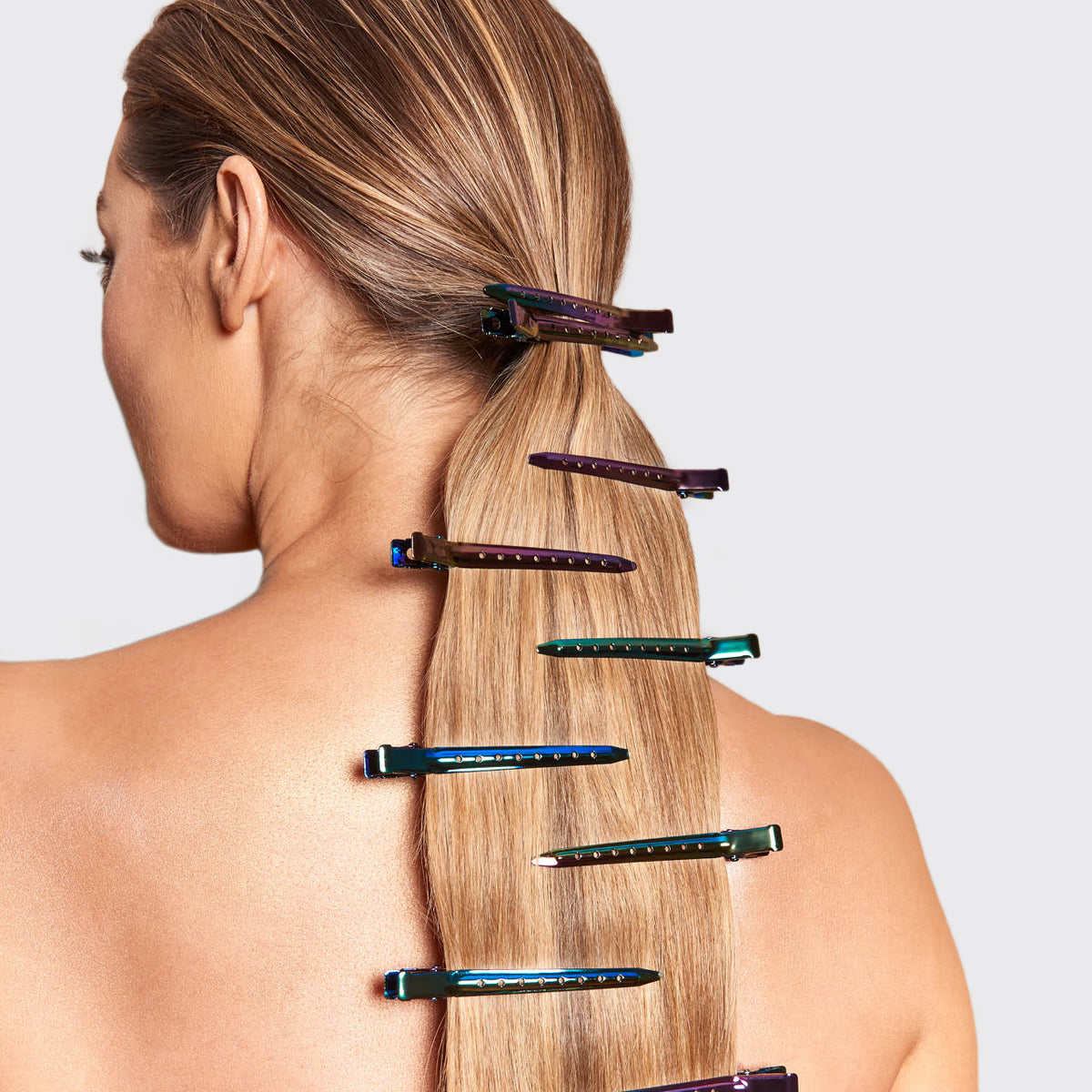 Iridescent Styling Hair Clips 6pc Set – KITSCH