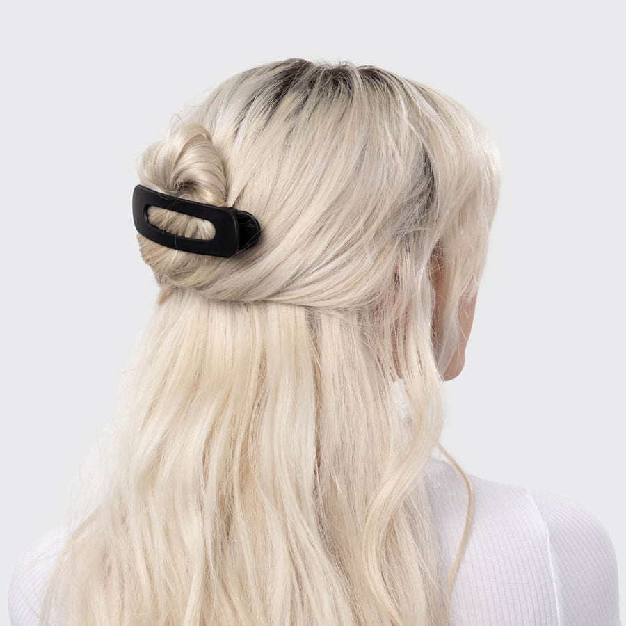 Flat Lay Claw Clip 2pc - Black & Tort – KITSCH