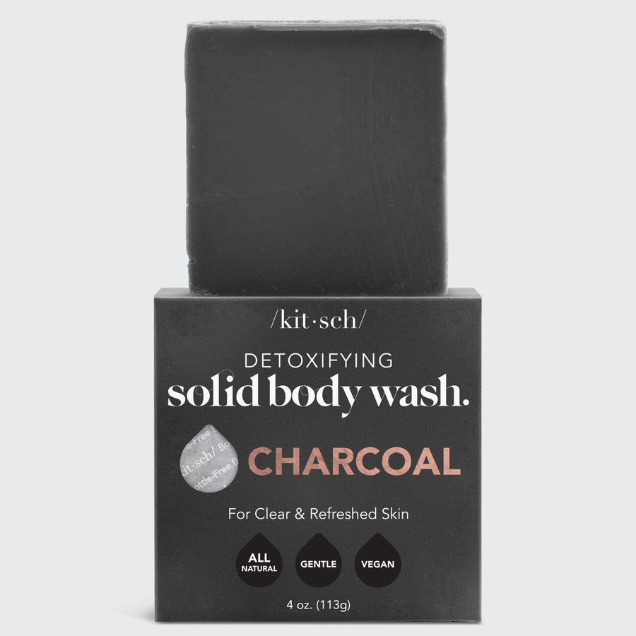 Charcoal Detoxifying Body Wash Bar – KITSCH