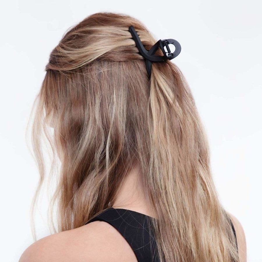 Black & Tort Loop Claw Clips 2pc Set - Large – KITSCH