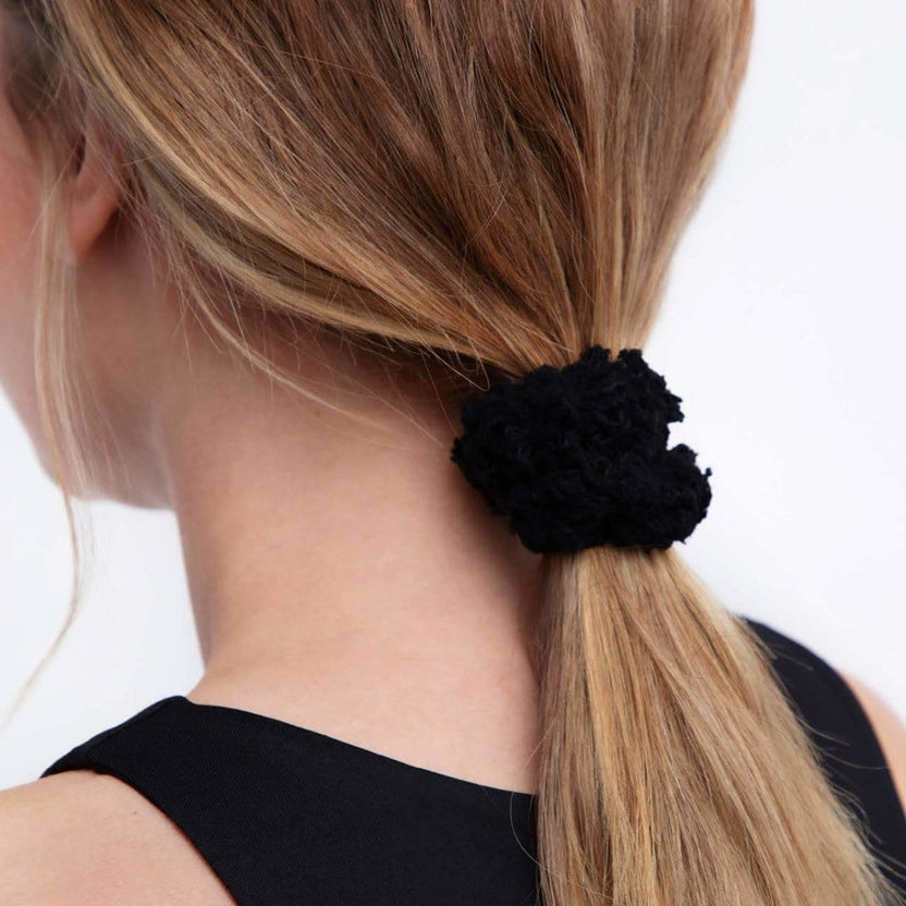 Organic Cotton Fluffy Ponies 6pc- Black – KITSCH