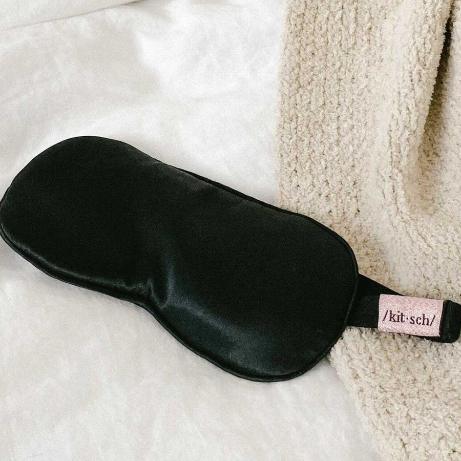 The Lavender Weighted Satin Eye Mask – KITSCH